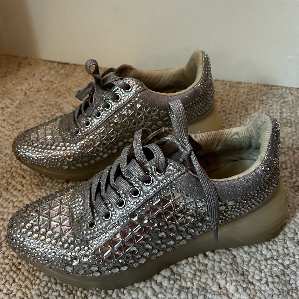 Rhinestone Sneakers - Gem
